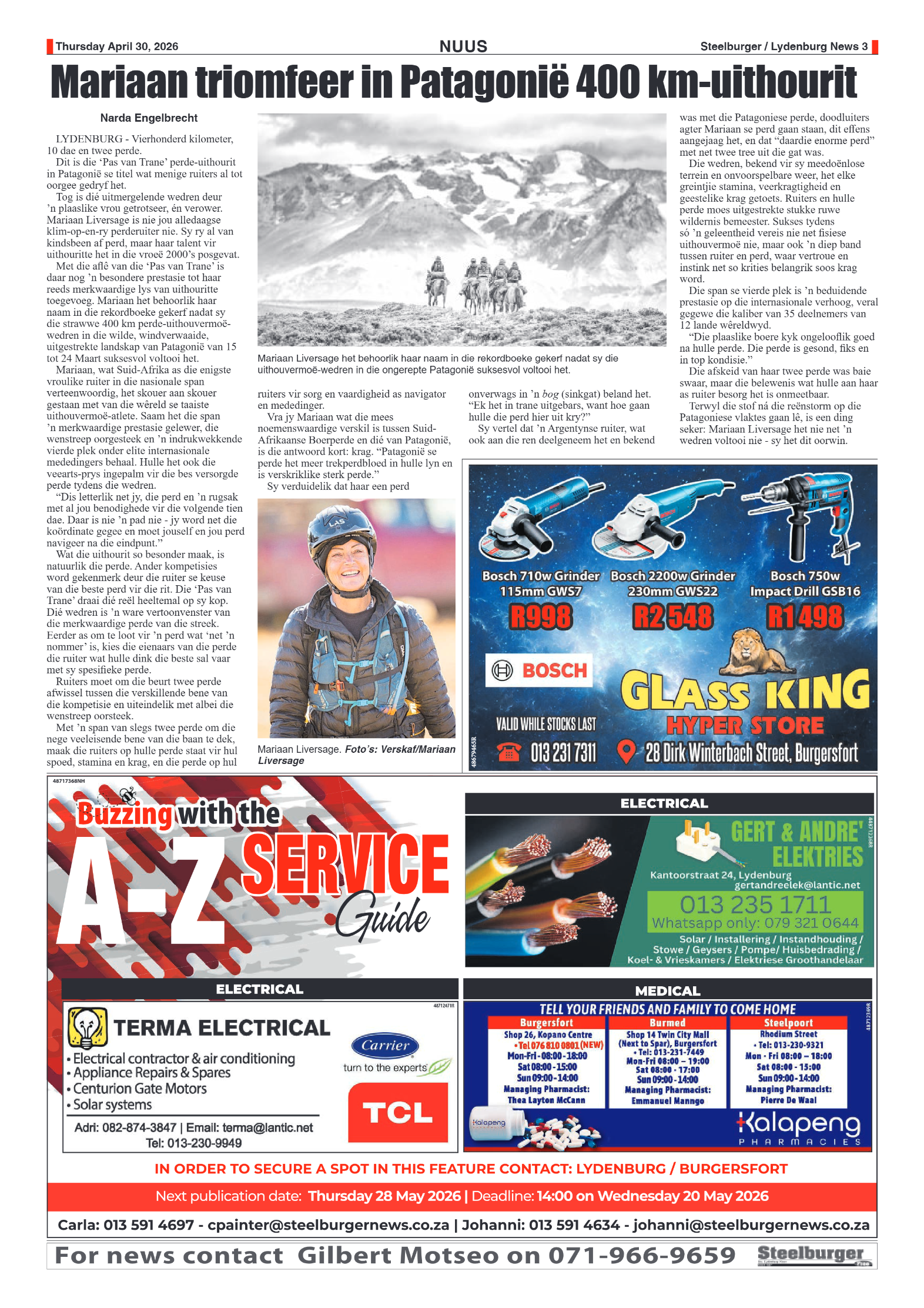 Steelburger News 30 April 2025 | Lowvelder